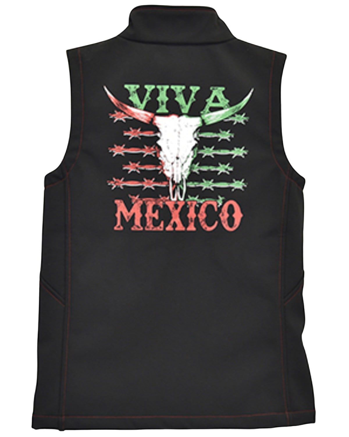 Boys' Cowboy Hardware Viva Skull Vest - 387188-010 US - Walmart.com