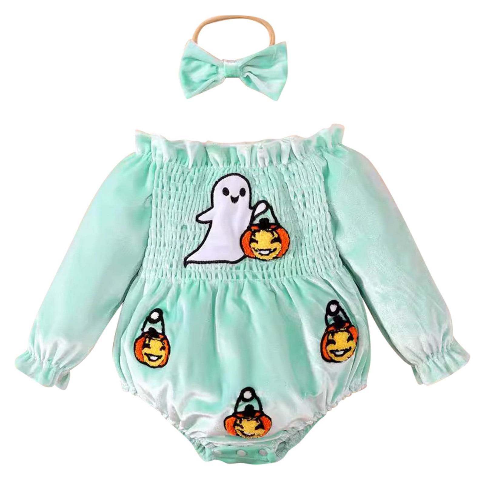 Boys Cute Clothing Cartoon Girls Hooded Outfits Romper Sweatshirt ...