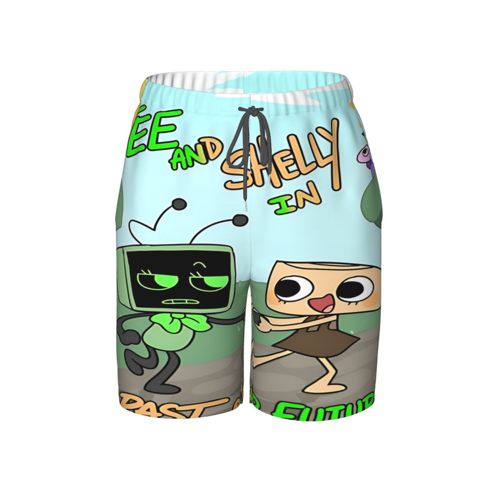 Boys Dandy-S World Swim Trunks With Mesh Liner Kids Cartoon Quick Dry ...