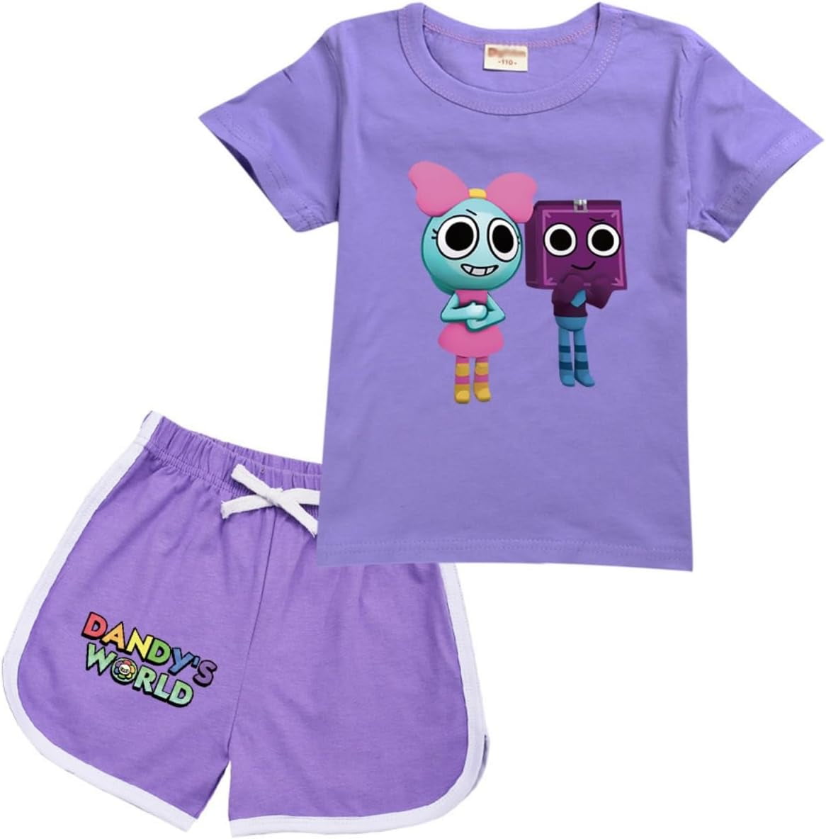 Boys Dandy's World Tracksuits T Shirt and Shorts 2pcs Set Kids Dandy's ...