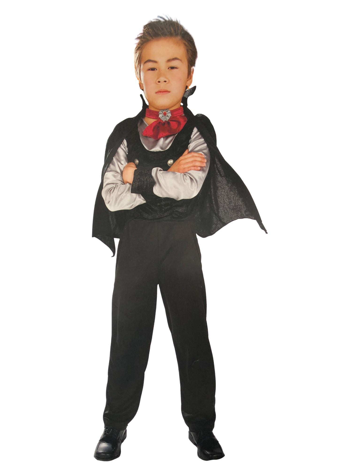 Boys Dark Lord Victor Vampire Halloween Costume Small (4-6) - Walmart.com
