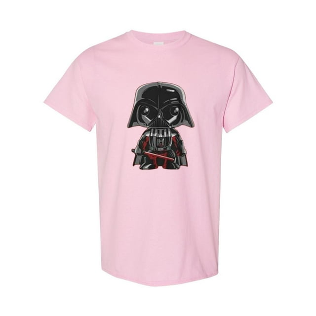 Boys Darth Vader Cute Cartoon Sith Lord SciFi Villain T-Shirt, for men ...