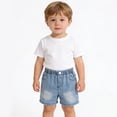 Boys Denim Shorts Size 18-24 Months Blue Relaxed Fit Casual Fashion ...