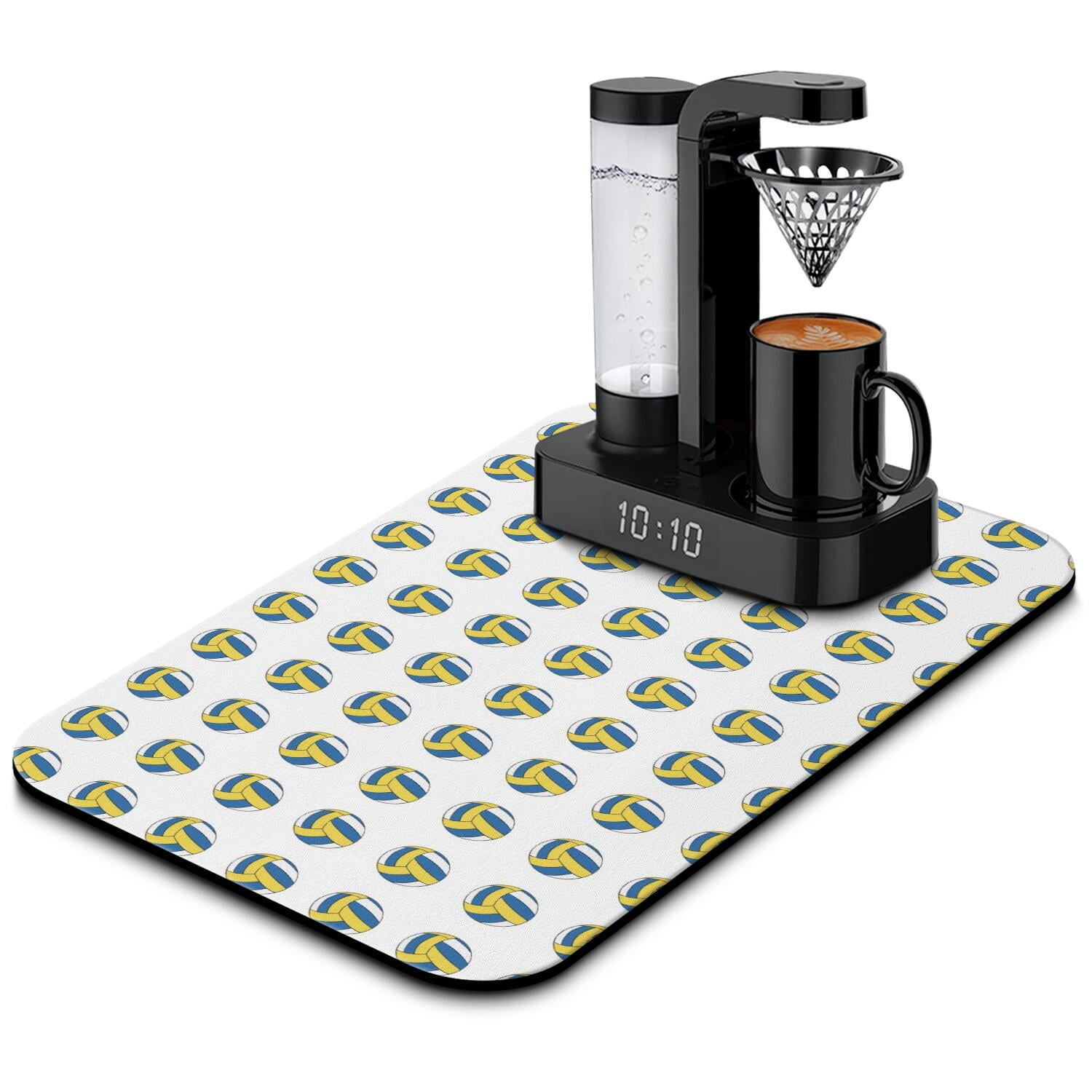 Boys Dish Drying Mat, Baseball Football Soccer Absorbent Kitchen Mat ...
