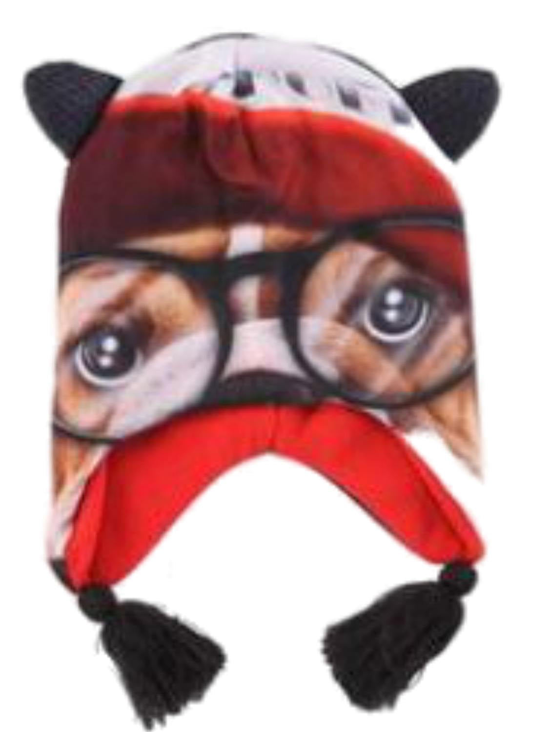 Boys Dog With Glasses Trapper Hat - Walmart.com