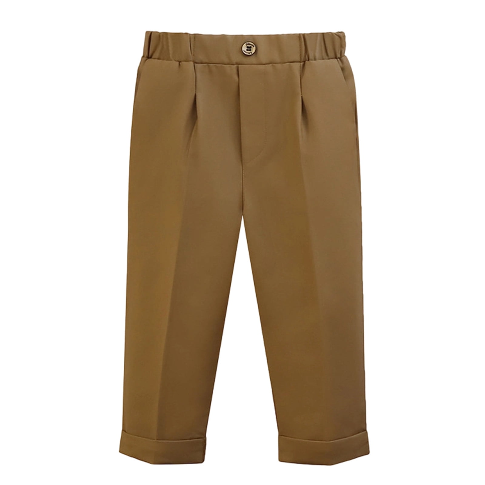 Boys Dress Pants for Wedding Toddler Kids School Pants with Adjustable ...