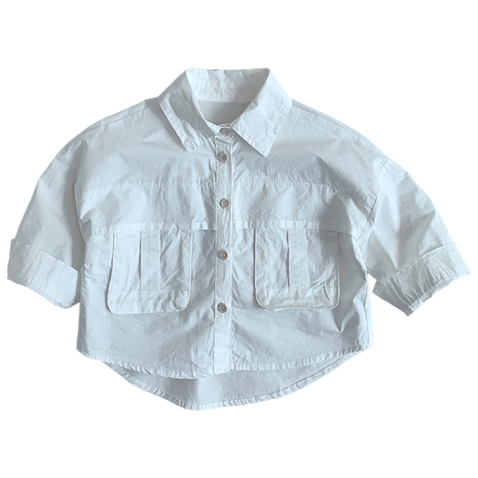 Boys Dress Shirt Toddler White Shirt for Boys Dress Shirt Boys Button ...