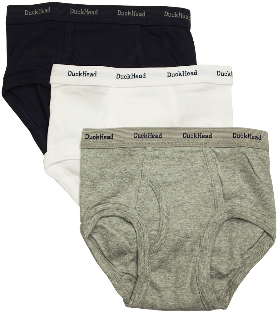 Boys Duck Head 3 Pack Cotton Briefs Multi Color Underwear 30407-4/5 ...