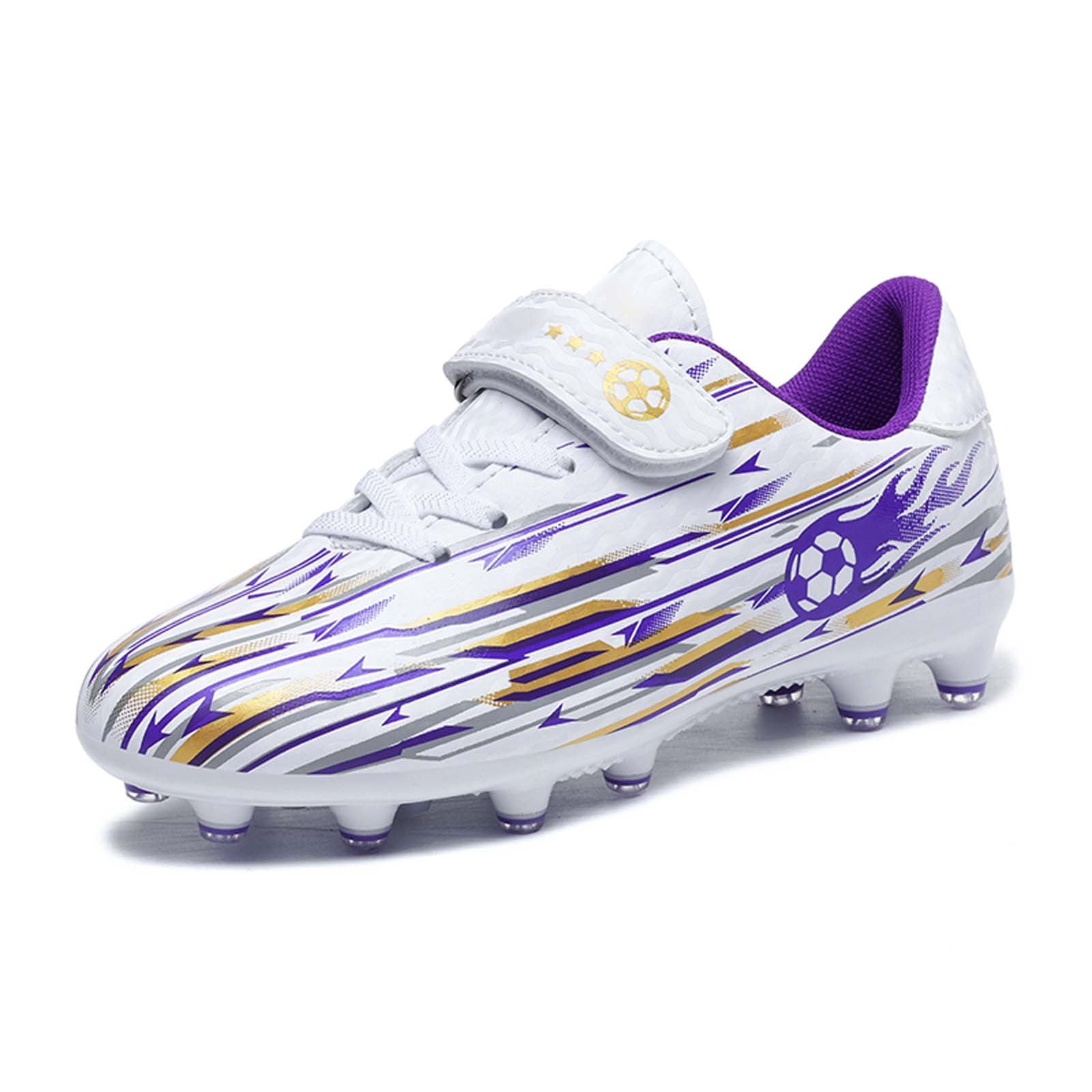 Boys Dynamic Kids Football Shoes With Long Studs Closure Youth Training ...