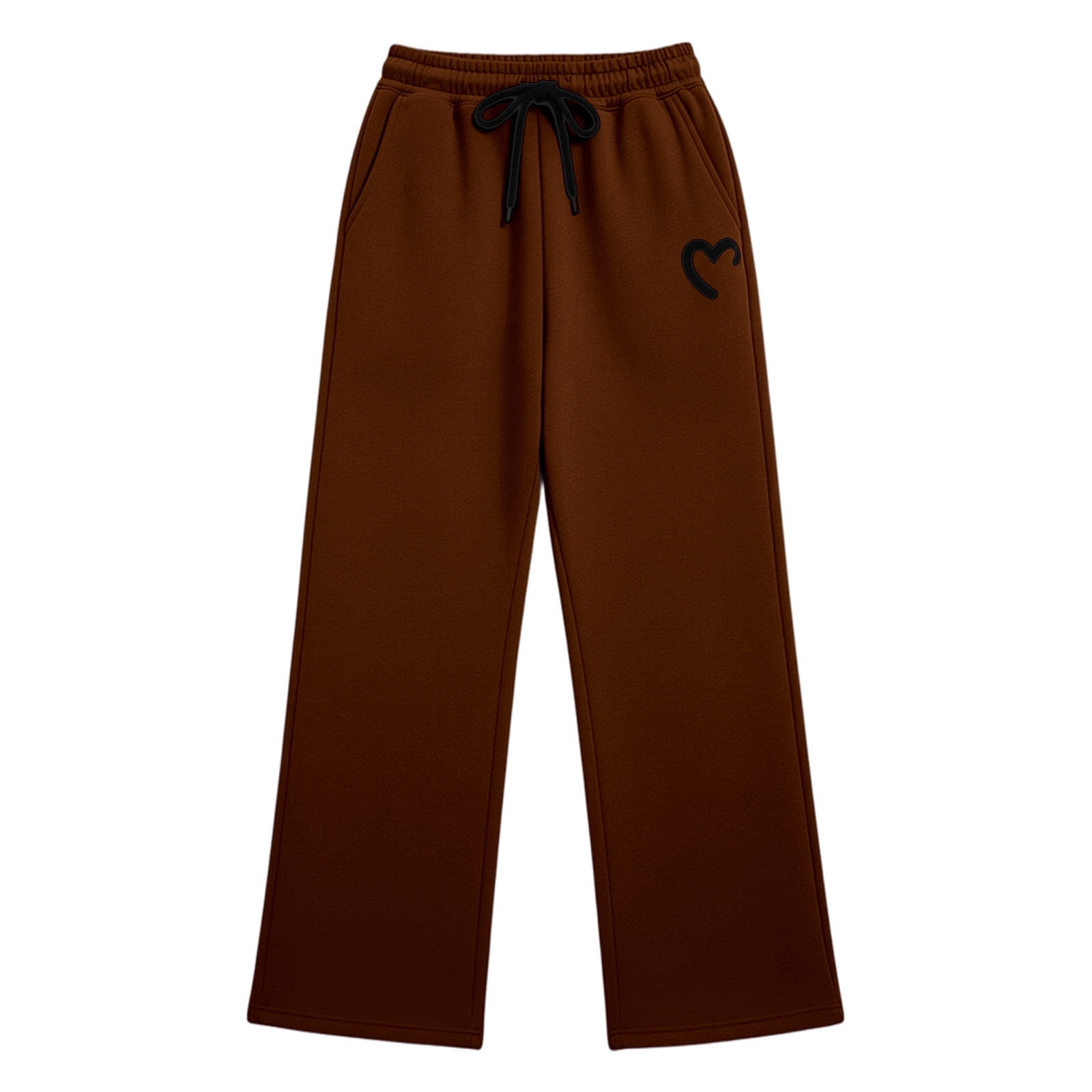 Boys Elastic Waist Pants Elastic Waist Stright Wide Leg Drawstring ...