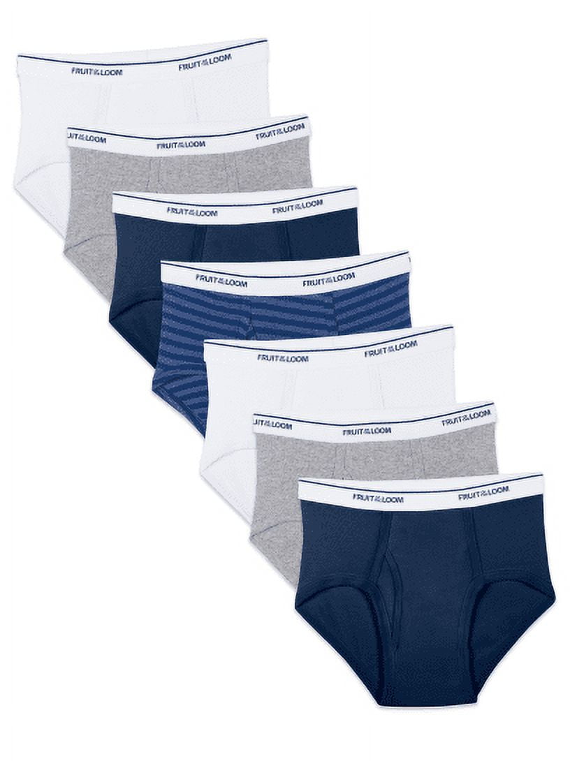 Boys' Comfort Underwear - Eversoft Assorted Briefs, 7 Pack by Fruit of ...