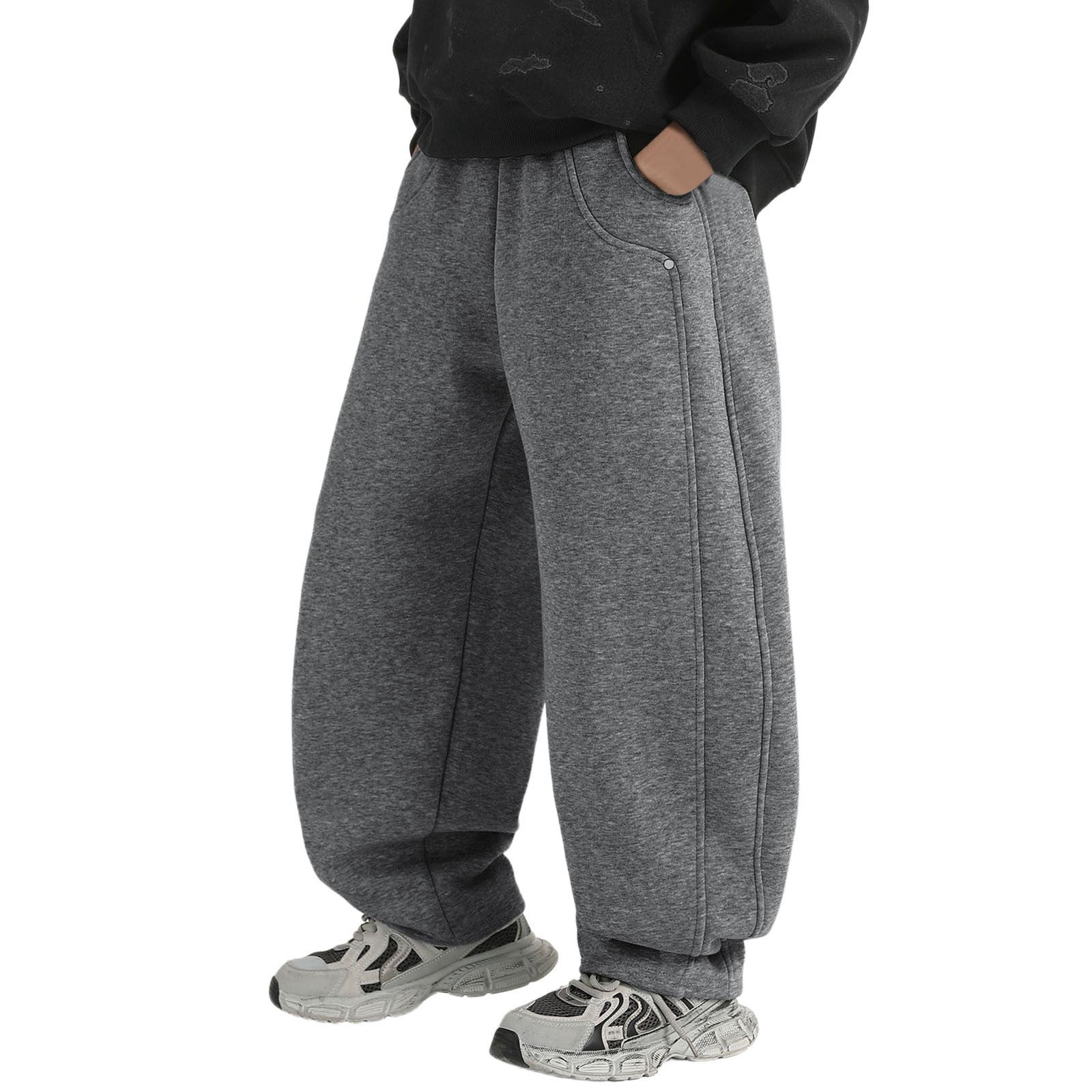 Boys Everyday Casual Solid Color Modern Fit Soft Comfort Outdoor Pants ...