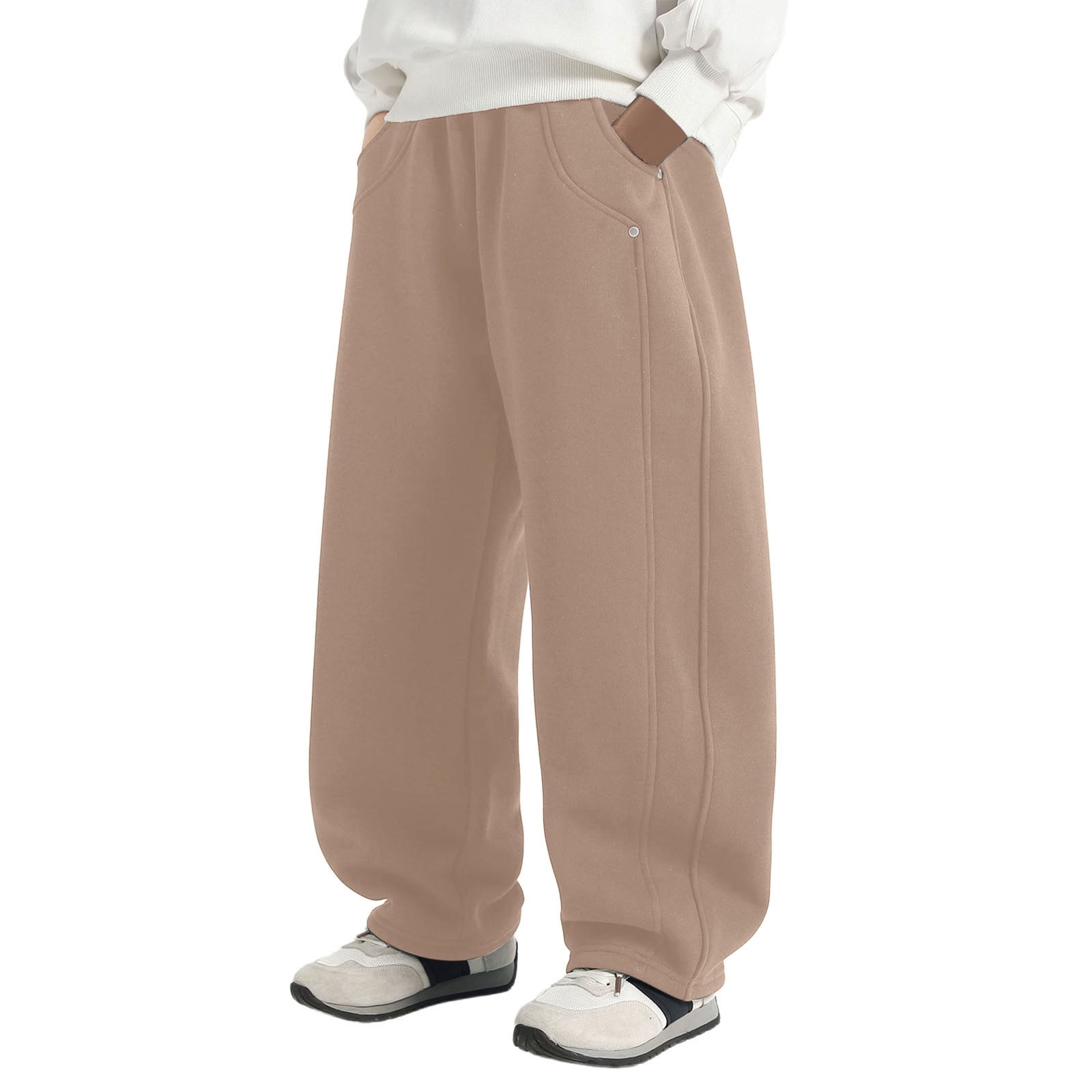 Boys Everyday Casual Solid Color Modern Fit Soft Comfort Outdoor Pants ...