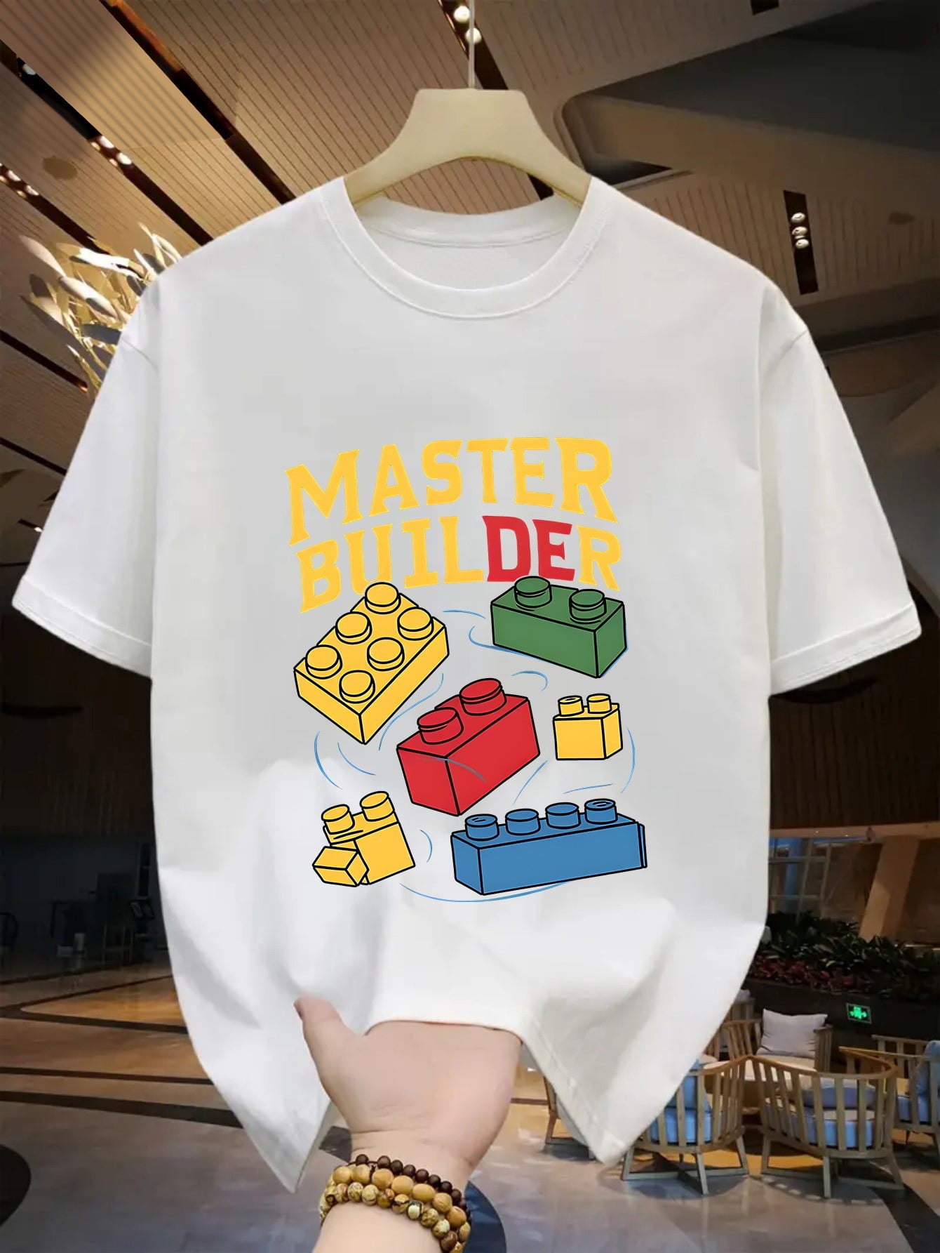 Boys' Fashion T-Shirt Short Sleeve - Cotton Crew Neck Tee with "Master ...
