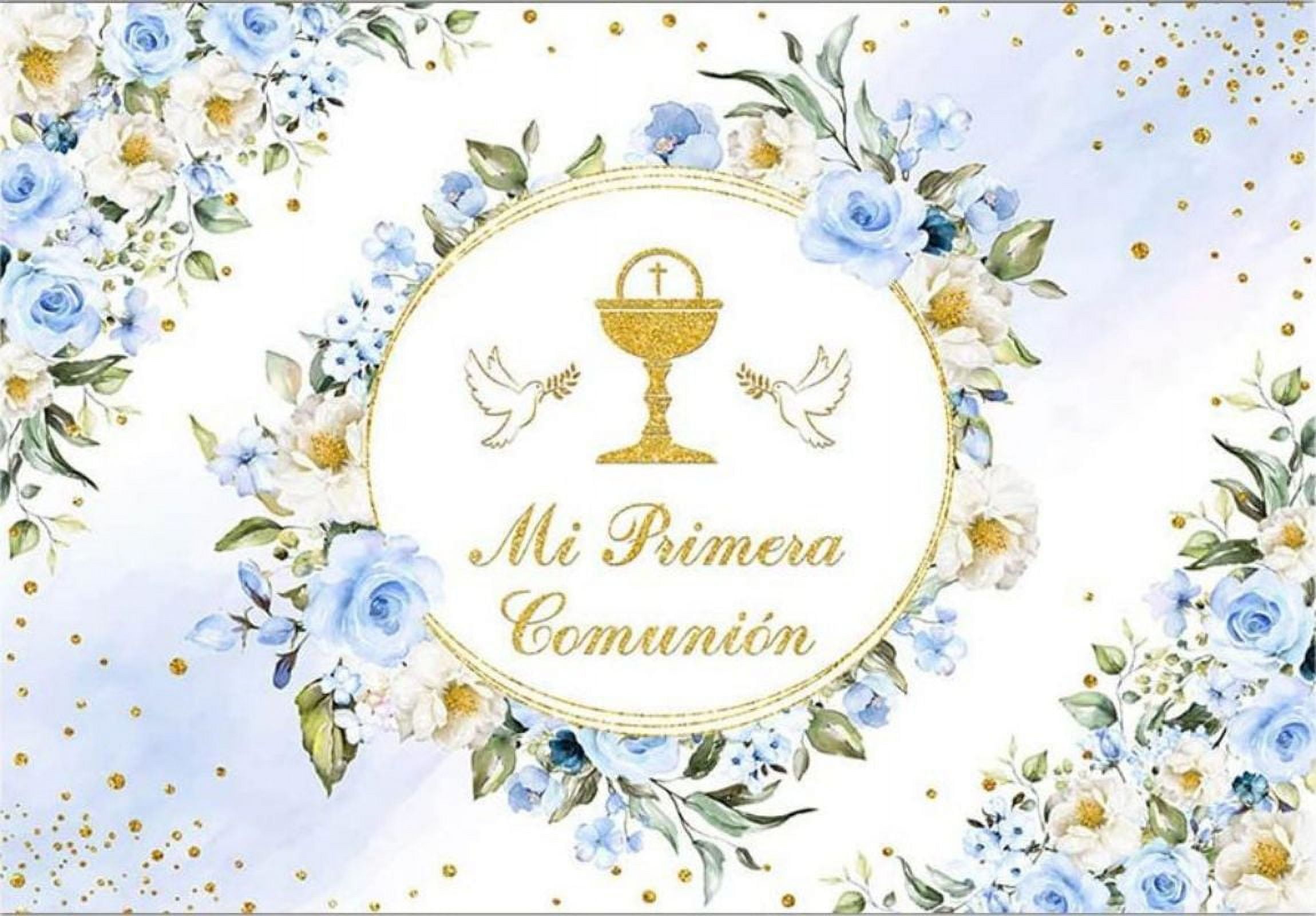Boys First Communion Backdrops Party rations Photography Backgrounds ...
