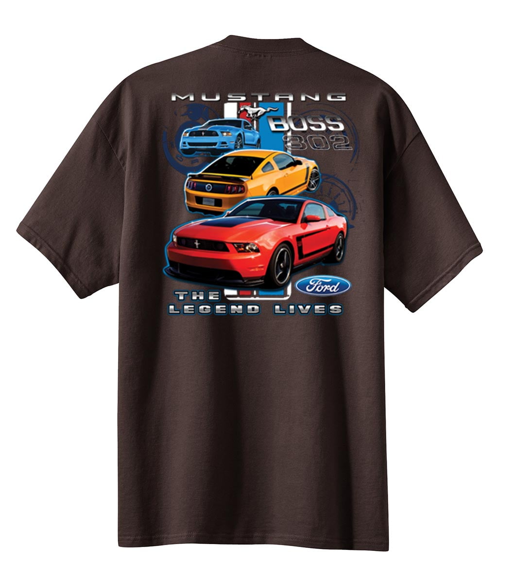Boys Ford Mustang Boss 302 Kids Legend Lives Design Ford Motors Shelby ...