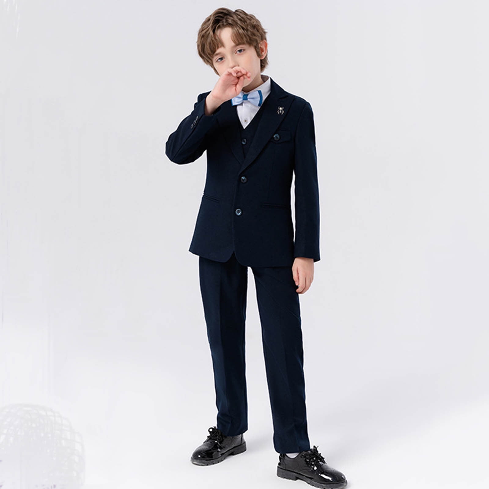 Boys Formal Suit Dress Set Stylish Outfits for Elegant Attire for Boys ...