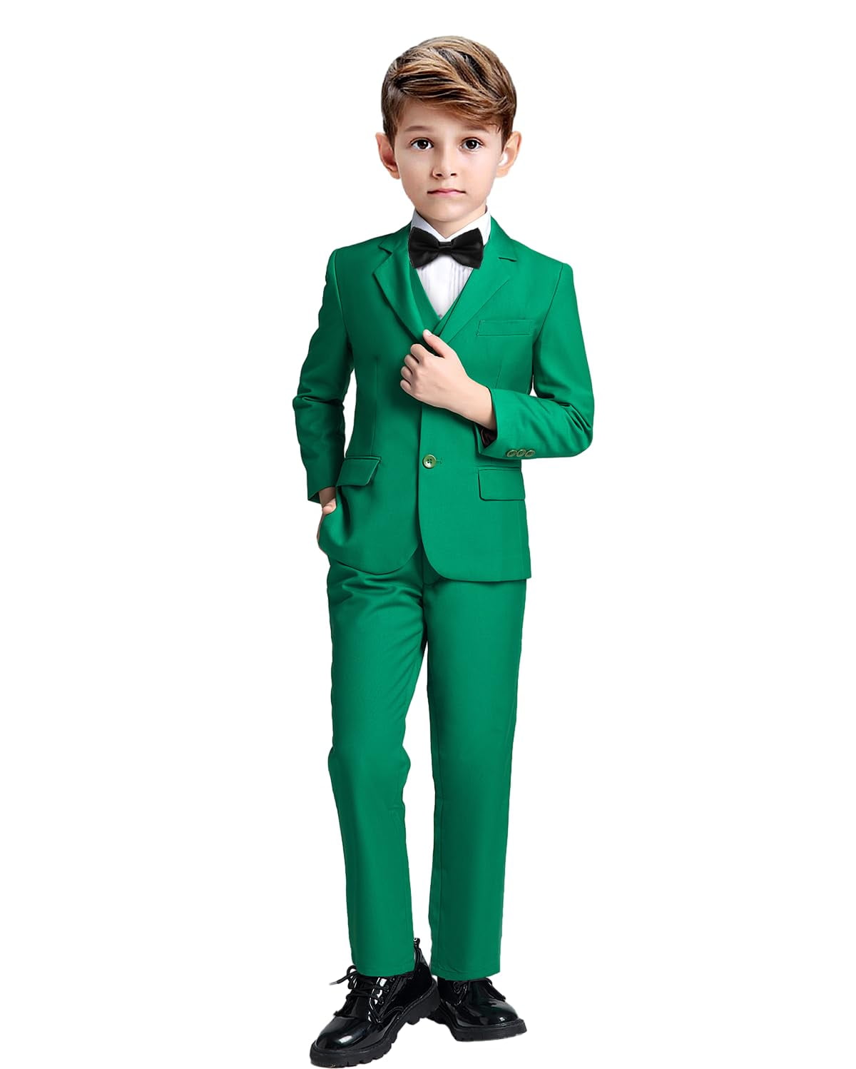 Boys Formal Suit Set Slim Fit Boy Suit Wedding Suit Ring Bearer Suit ...