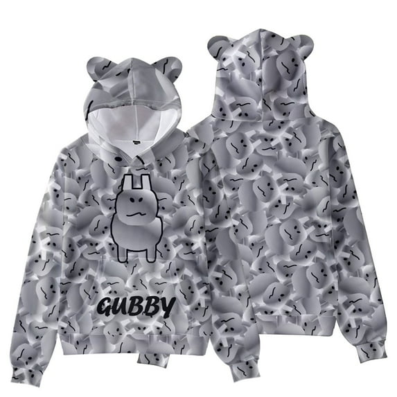 Boys Forsaken Gubby 3D Figure Printed Sweatshirt Kids Funny Cute Rabbit ...