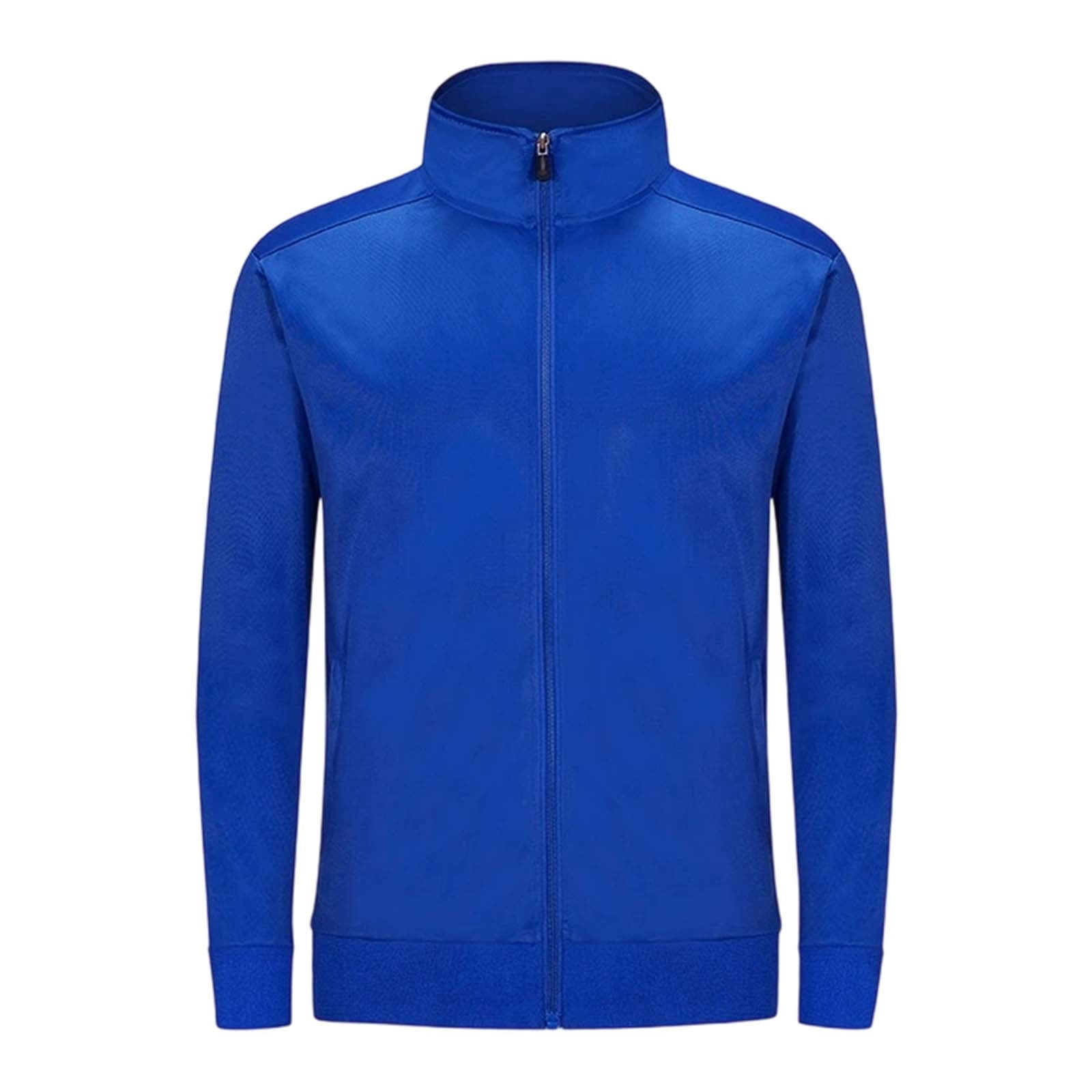 Boys Full Zip Jacket Stand Collar Lightweight Athletic Outerwear ...