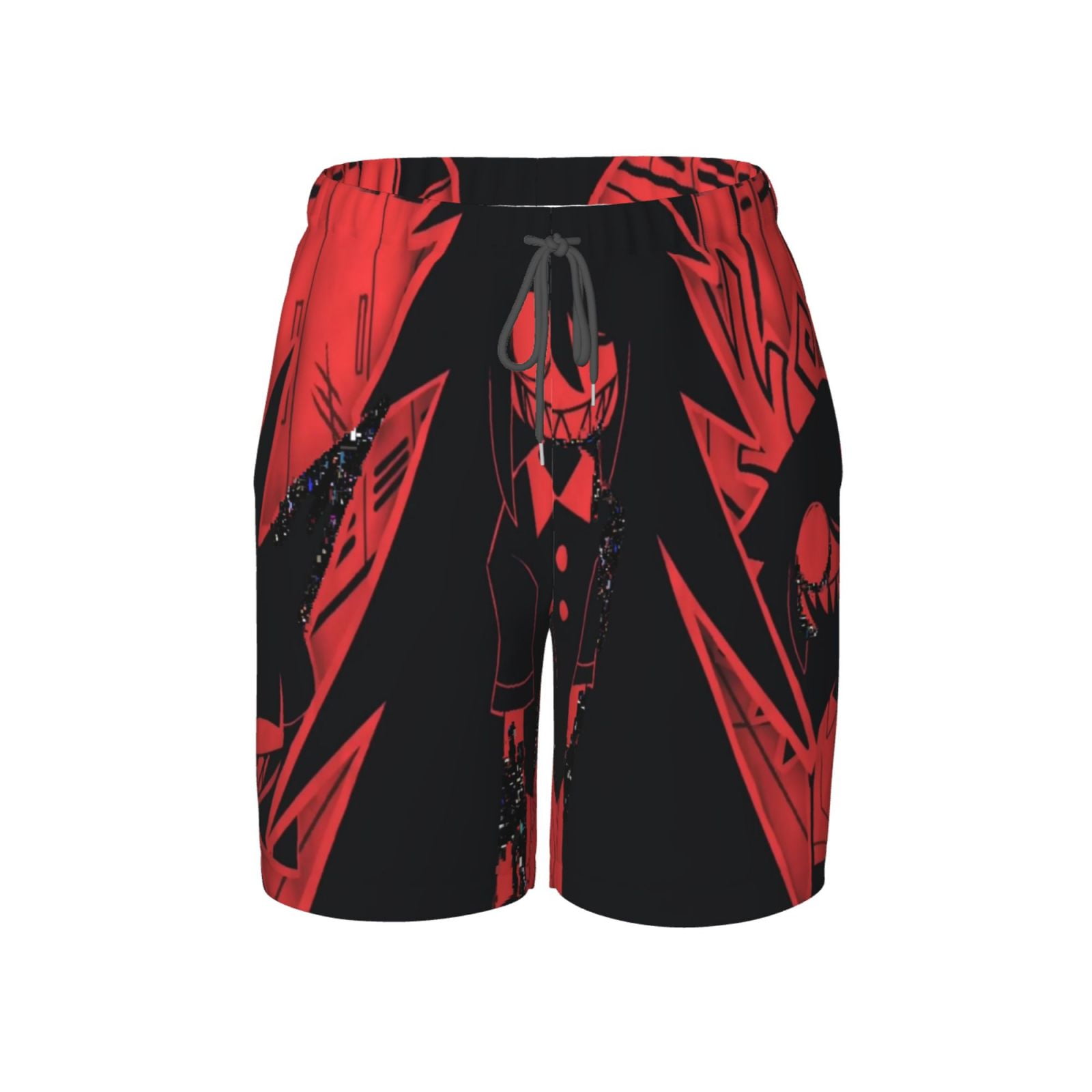 Boys Fundamental Paper Education Swim Trunks Mesh Liner Swim Shorts ...