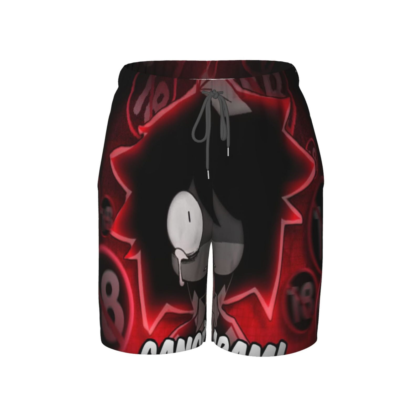Boys Fundamental Paper Education Swim Trunks Mesh Liner Swim Shorts ...