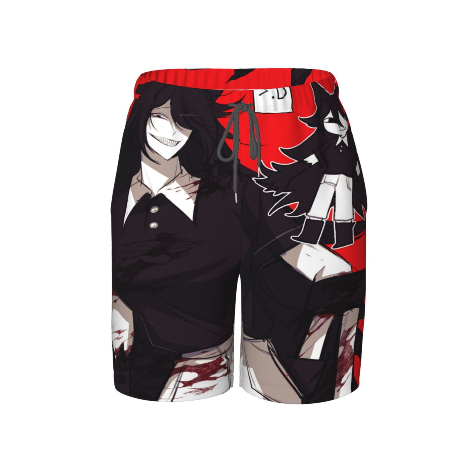 Boys Fundamental Paper Education Swim Trunks Mesh Liner Swim Shorts ...