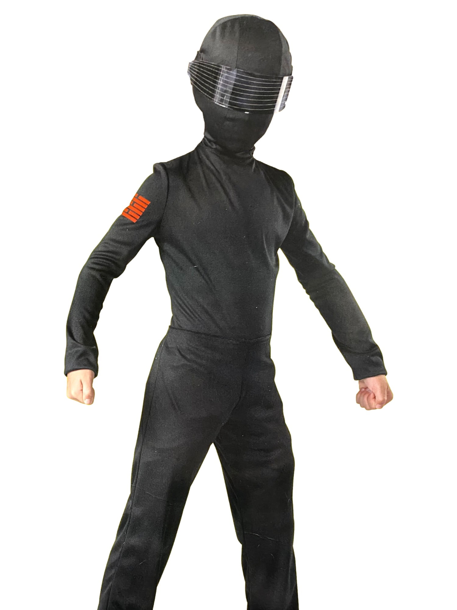 Boys GI Joe Snake Eyes Rise Of The Cobra Halloween Costume & Mask S (4 ...