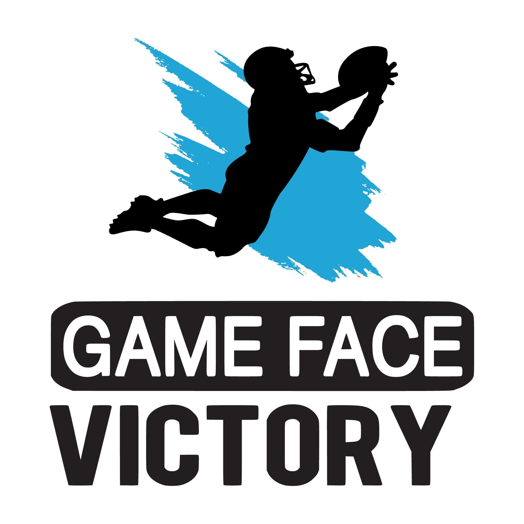 Boys Game Face Victory Active Sports Wall Decal Decoration Sports ...