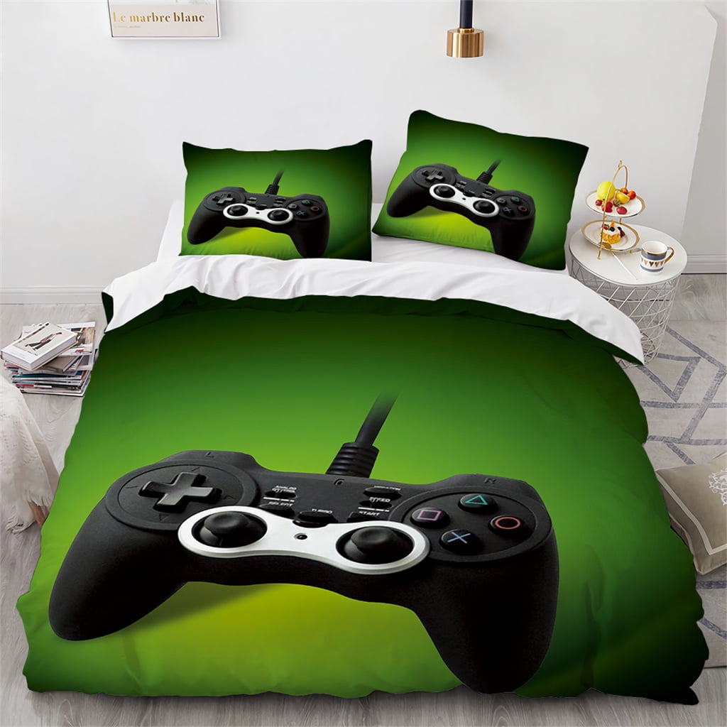 Boys Games Comforter Cover Set Video Game Gaming Duvet Cover Kids Gamer ...