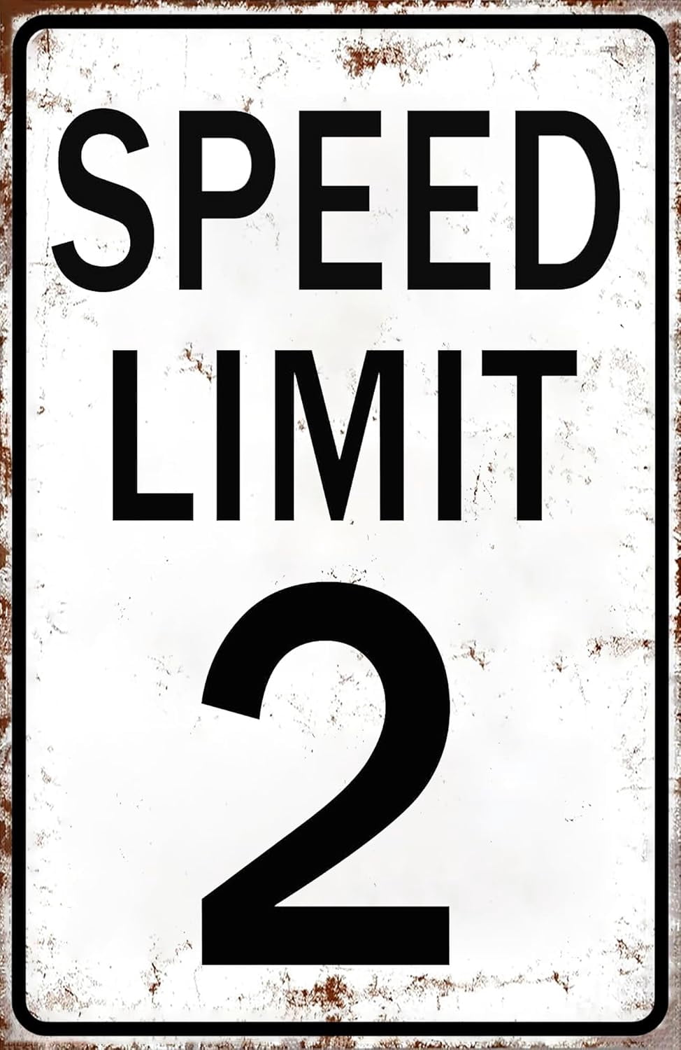 Boys Gifts Retro Tin Sign Speed Limit Metal Tin Sign 8 X 12 Inches ...