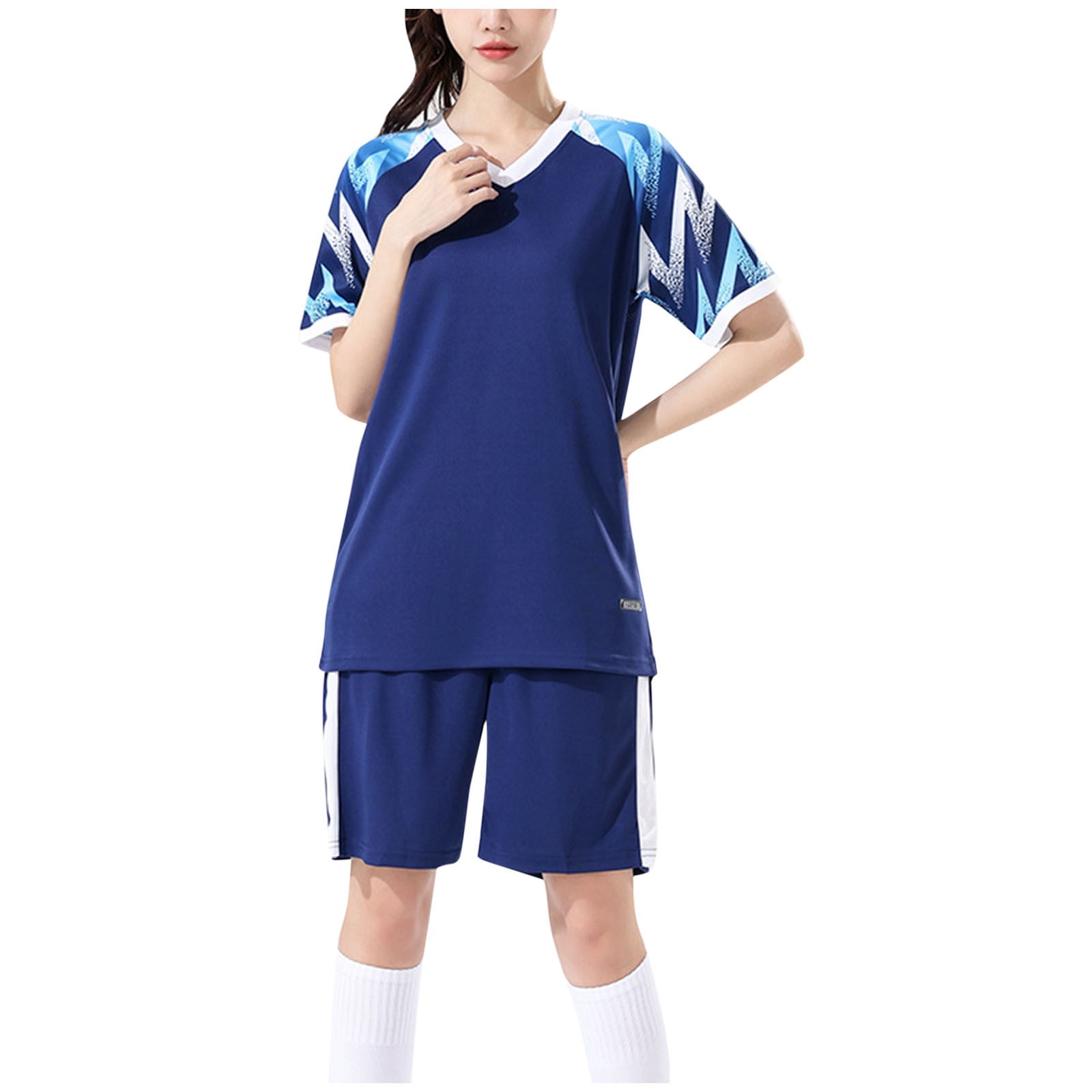 Boys Girls 2 Piece Basketball Sets Casual Short Sleeve and Short Color ...