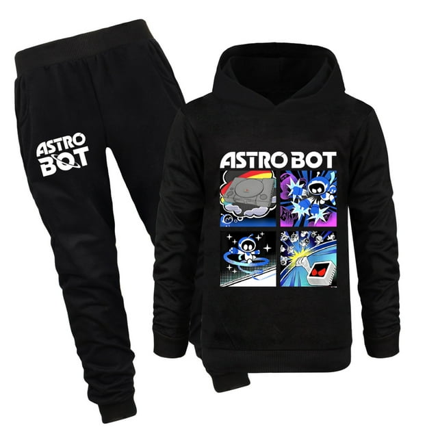 Boys Girls Astro Bot Cartoon Graphic Hoodies Sweatshirt & Sweatpants 2 ...