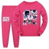 Boys Girls Astro Bot Cartoon Graphics 2-Piece Pyjamas Pjs Video Game ...