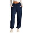 Boys Girls Baggy Sweatpants Casual Elastic Waist Straight Wide Leg ...