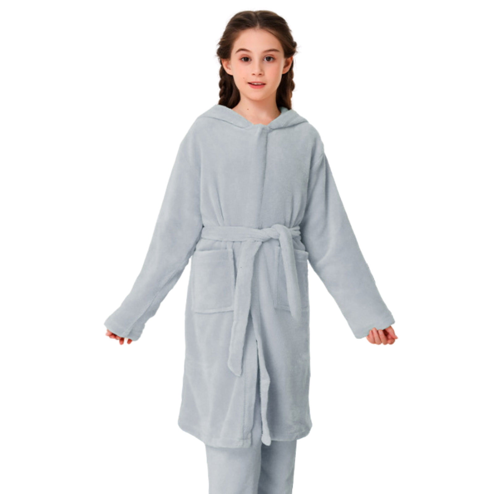 Boys Girls Bathrobes,Toddler Boy Girl Robes,Children's Plush Soft Towel ...