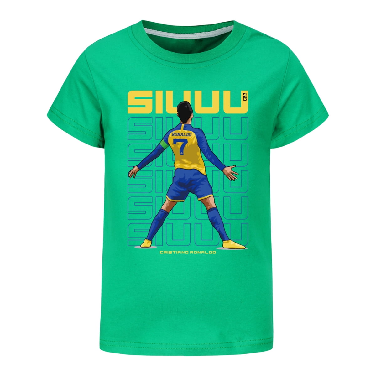 Boys Girls CR7 Cristiano Ronaldo Cartoon Graphics T-Shirts Siu Summer ...