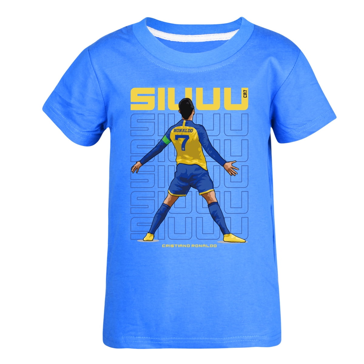 Boys Girls CR7 Cristiano Ronaldo Cartoon Graphics T-Shirts Siu Summer ...