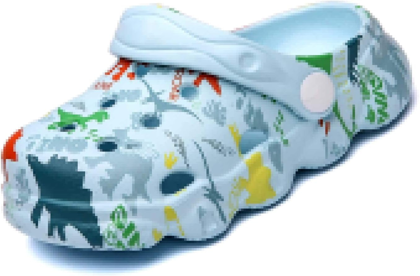 Boys Girls Clogs Cute Cartoon Animal Garden Shoes Lightweight Slides ...