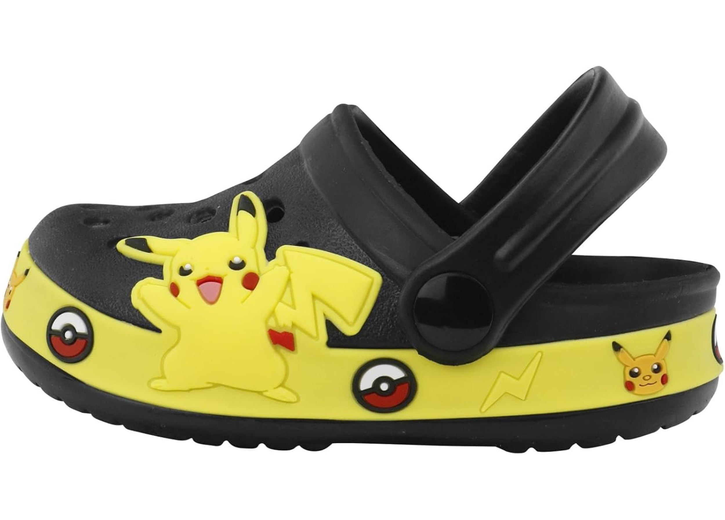 Boys Girls Clogs Kid Cute Cartoon Pokemon Garden Clogs Children Slip on ...