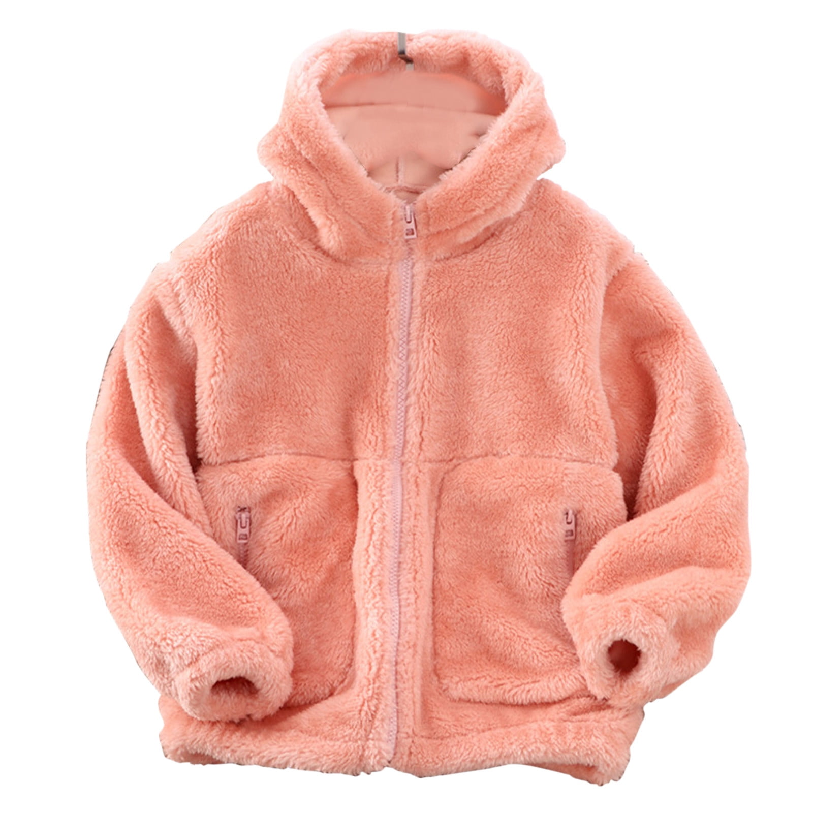 Boys Girls Coats Long Sleeve Full Zip Kids Jacket - Walmart.com