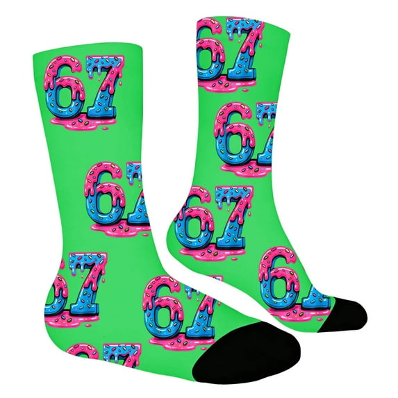 Boys Girls Colorful Cartoon Print Kids Socks Blend Ankle Socks Grip ...