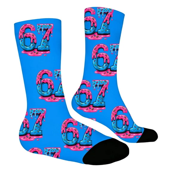 Boys Girls Colorful Cartoon Print Kids Socks Blend Ankle Socks Grip ...