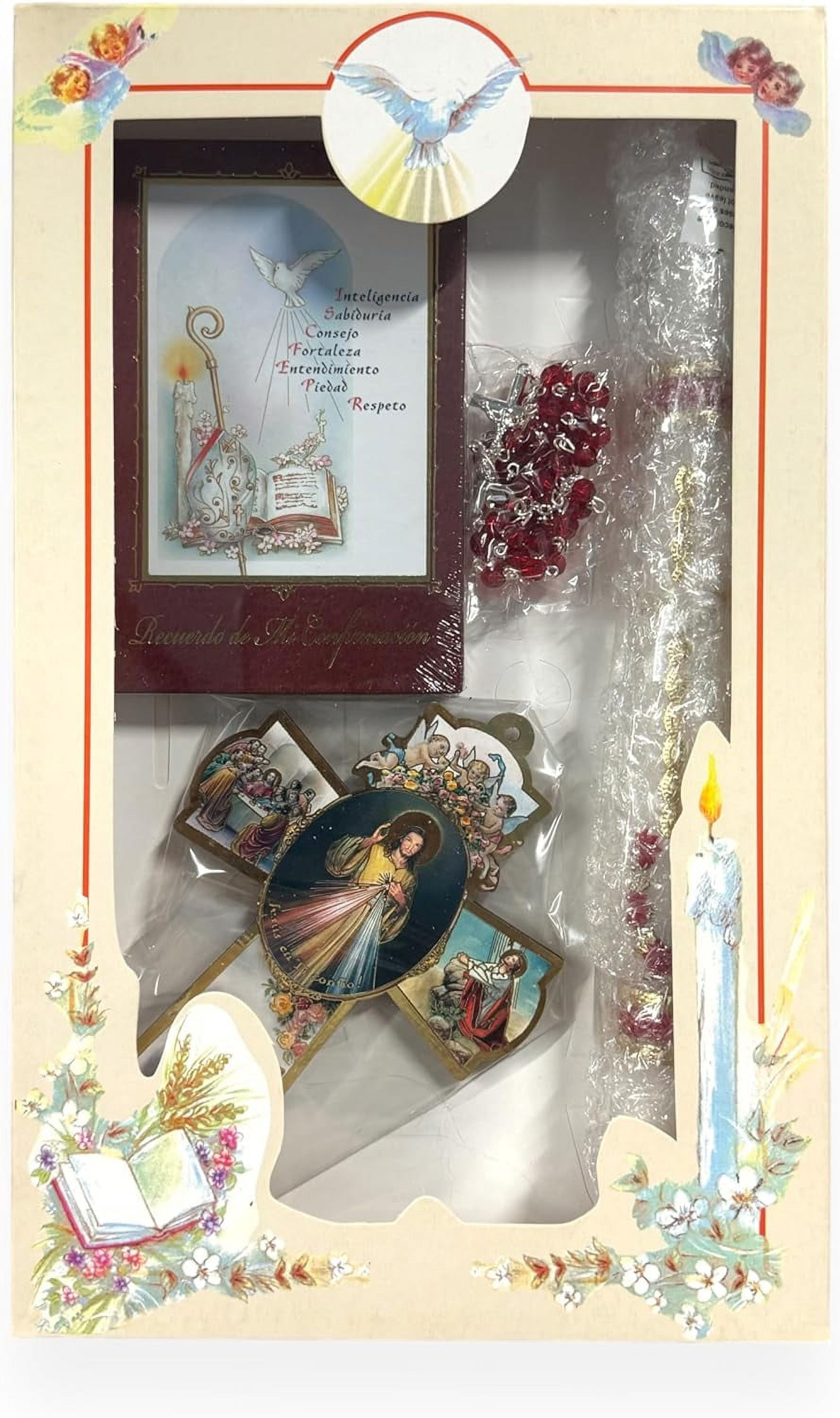 Boys Girls Confirmation Complete Candle Gift Set Keepsake Missal ...