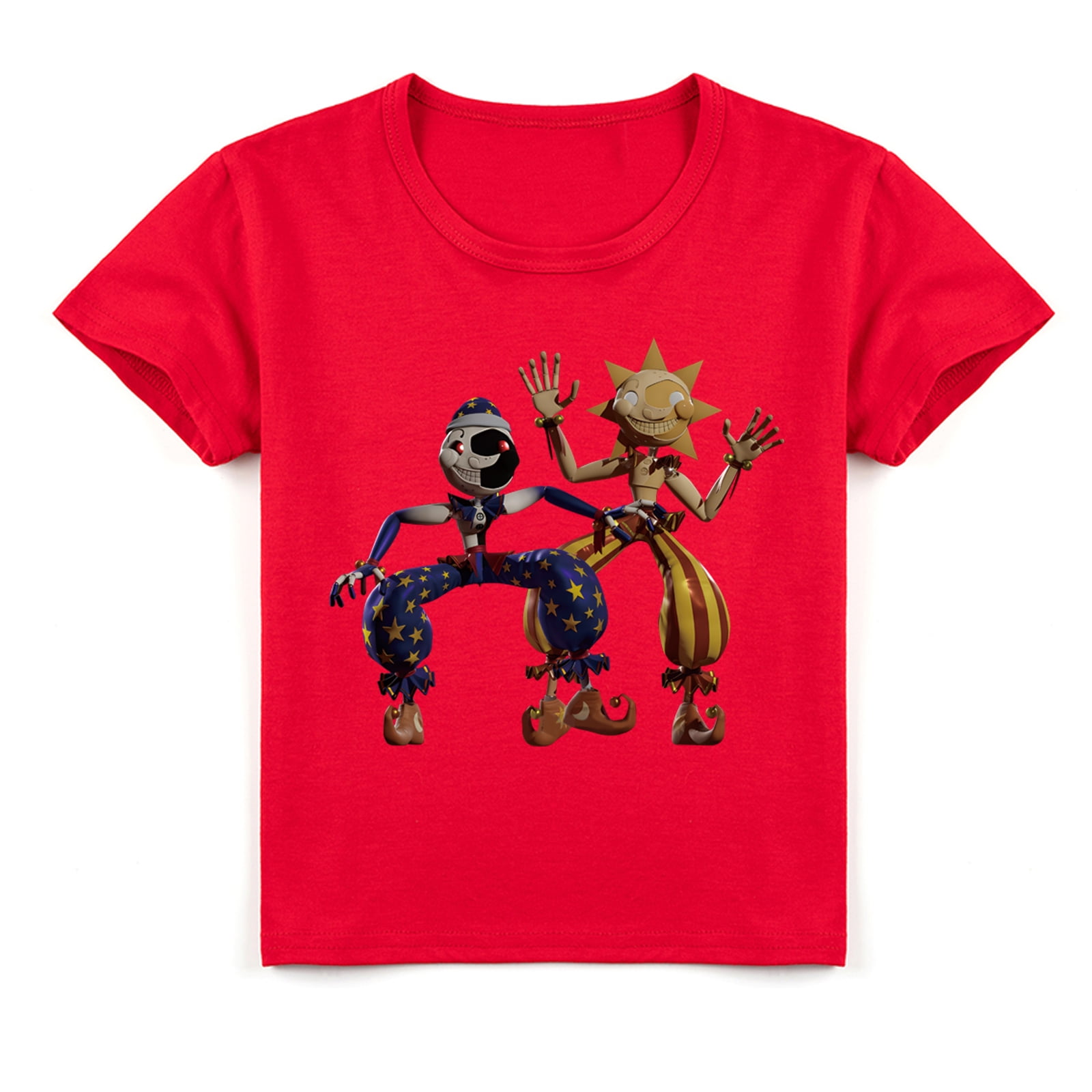 Boys & Girls Cotton Short - Sleeve T - shirts with Sundrop and Moondrop ...