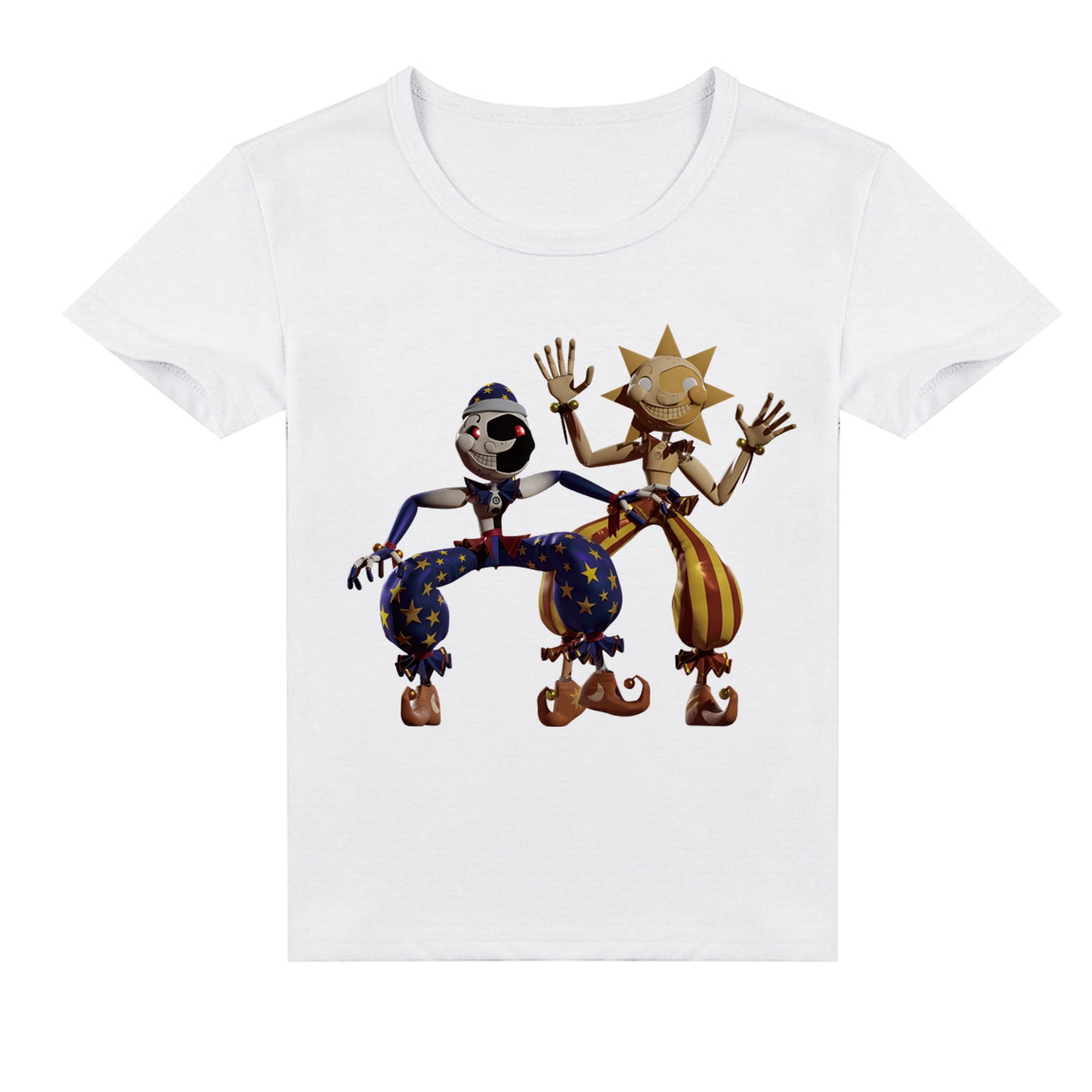 Boys & Girls Cotton Short - Sleeve T - shirts with Sundrop and Moondrop ...