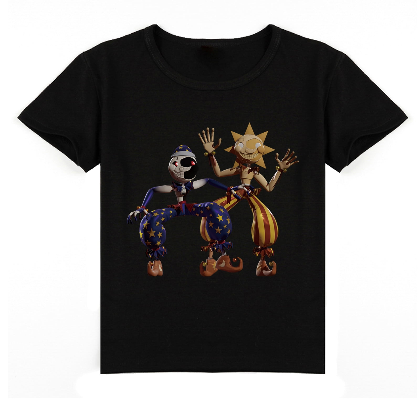 Boys & Girls Cotton Short - Sleeve T - shirts with Sundrop and Moondrop ...