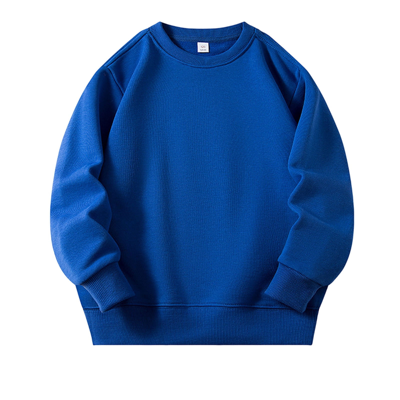 Boys Girls Crewneck Sweatshirts Kids Casual Loose Long Sleeve Pullover ...
