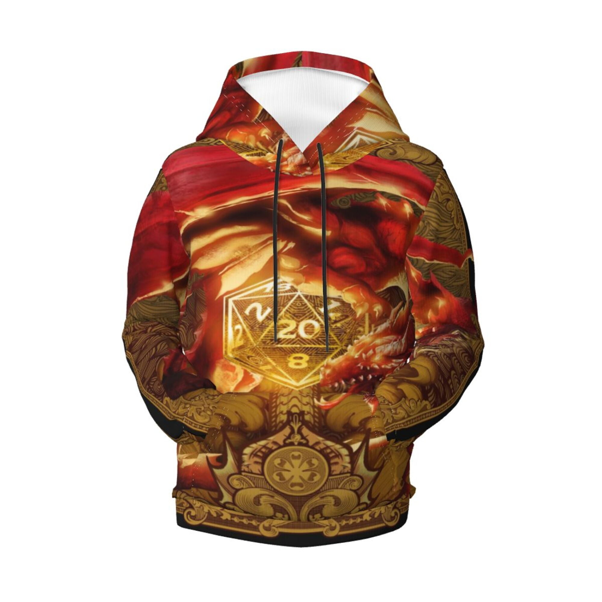 Boys Girls DND Dungeons And Dragons Hoodie 3D Printed Cartoon Anime ...