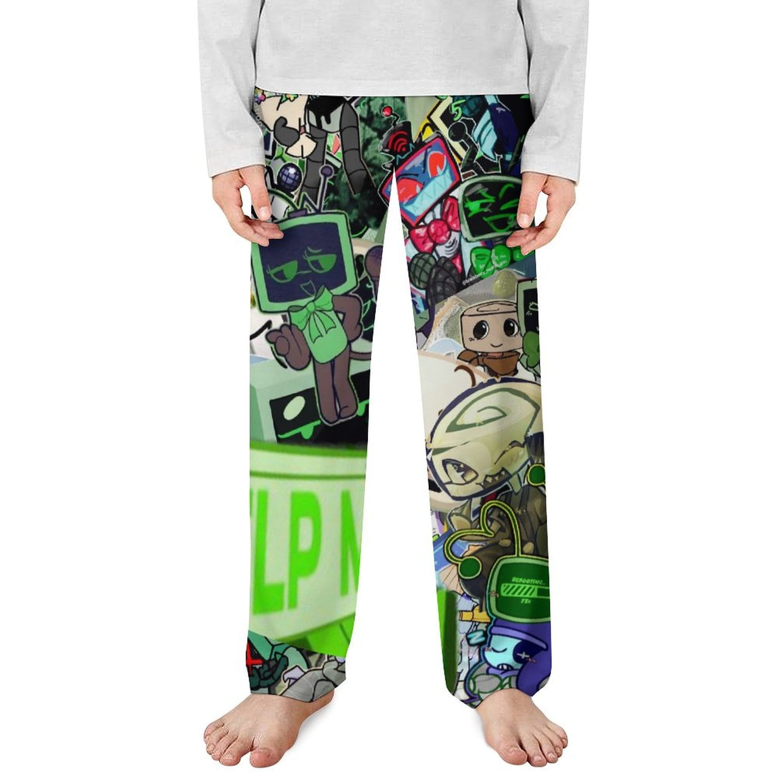 Boys Girls Dandy-s World Pajama Pants Cartoon Casual Lounge PJ Bottoms ...